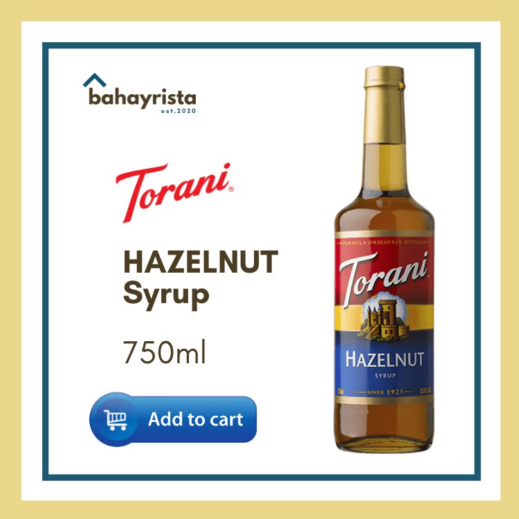 Hazelnut Syrup 750ml (Regular Syrup) | Shopee Philippines