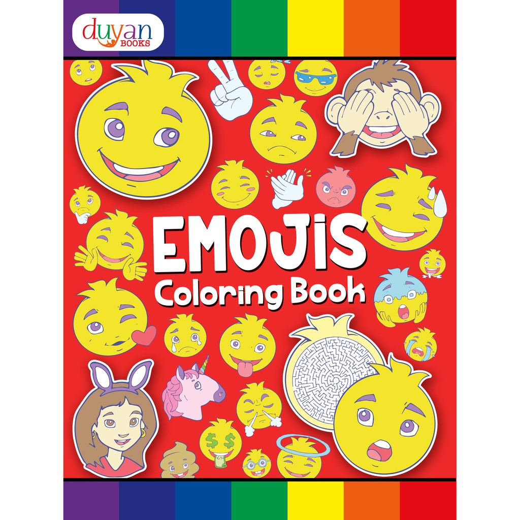 Emojis Coloring Book - Duyan Books | Shopee Philippines
