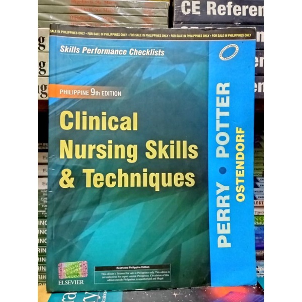 CLINICAL NURSING SKILL @ TECHNIQUES(CHECK LIST)reprint | Shopee Philippines