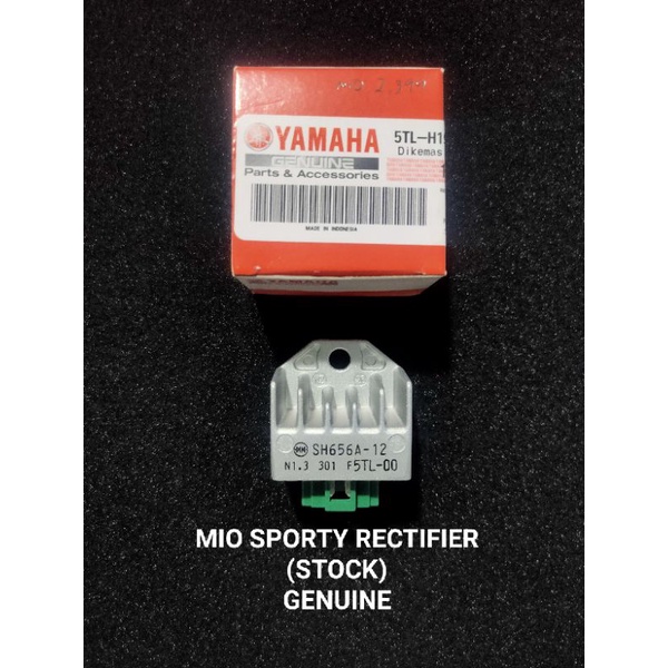 MIO SPORTY GENUINE REGULATOR / RECTIFIER (STOCK) | Shopee Philippines