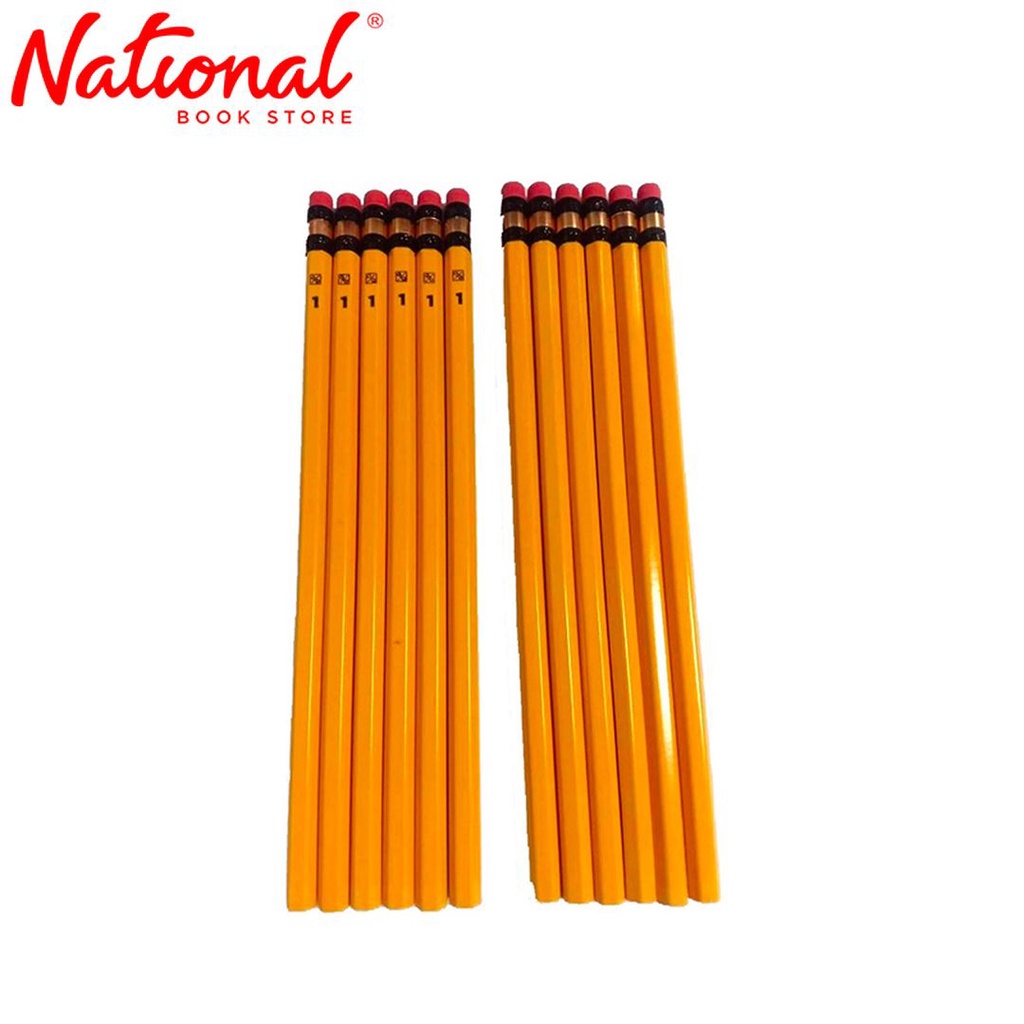 Best Buy Regular Yellow Wooden Pencils No.1 12s - School Supplies ...