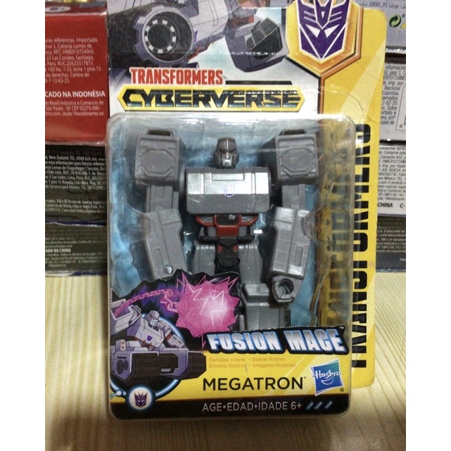 Transformer Cyberverse Fusion Mace “Megatron” 10cm Standing | Shopee ...