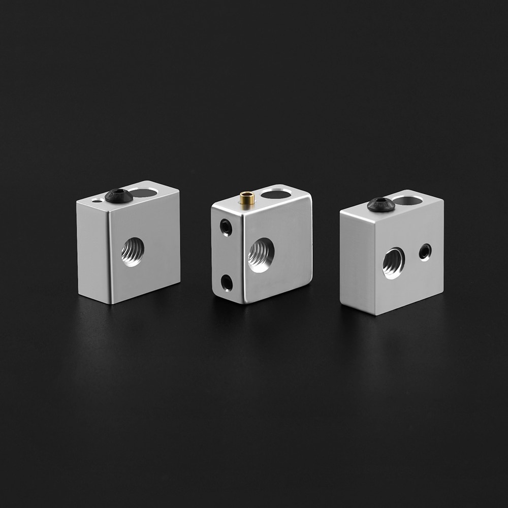 Reprap Makerbot MK7 MK8 Aluminium Heater Block For Print Head Hot End ...
