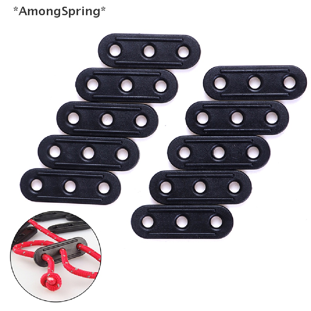 AmongSpring 10 Camping Canopy Tarp Guy line Bent Runners Tent Clips ...