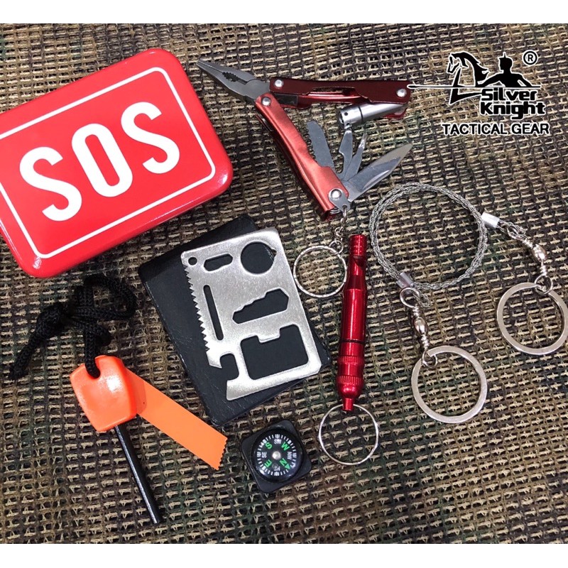 SOS Outdoor Travel Portable Emergency Kit | Shopee Philippines