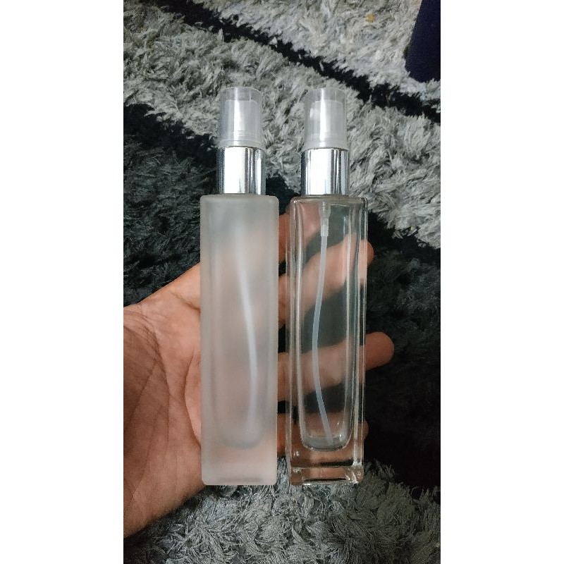 50ml Rectangular/Gucci frosted glass bottle | Shopee Philippines