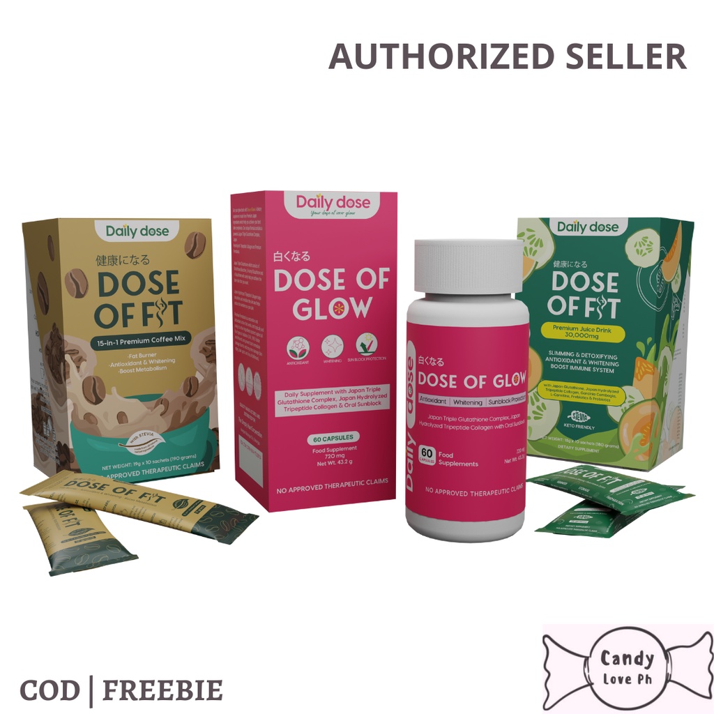 DOSE OF FIT AND DOSE OF GLOW by Daily Dose Premium Coffee, Premium ...