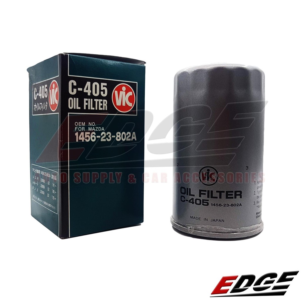VIC C-405 Car Oil Filter for Mazda | Shopee Philippines