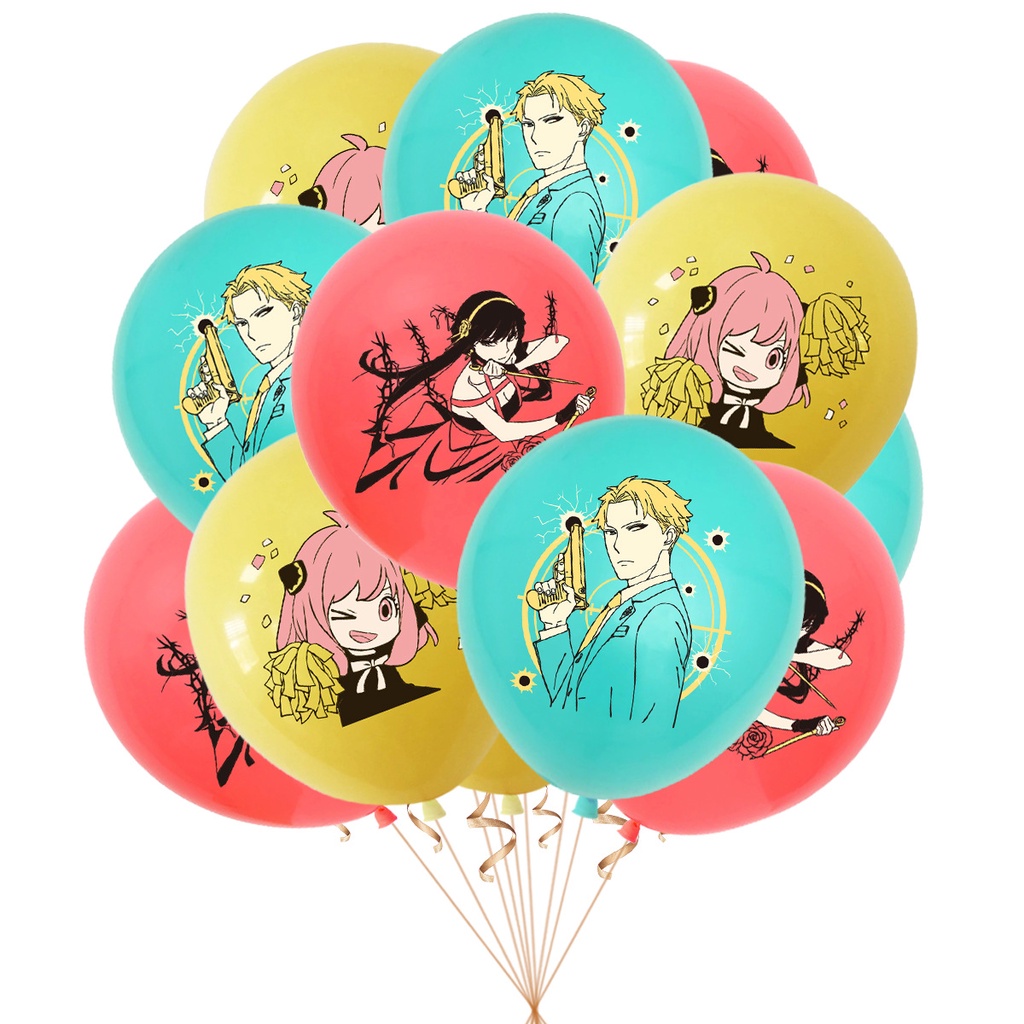 【Ready Stock】Anime Spy X Family Party Decoration Banner Balloon ...