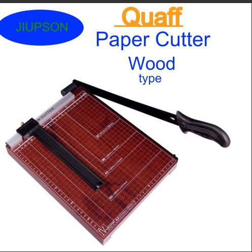 Quaff Paper Cutter A3/B4/A4/A5 （Wood ) type High Quality | Shopee ...
