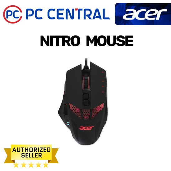 Acer Nitro Gaming Mouse 4000 Dpi | Shopee Philippines