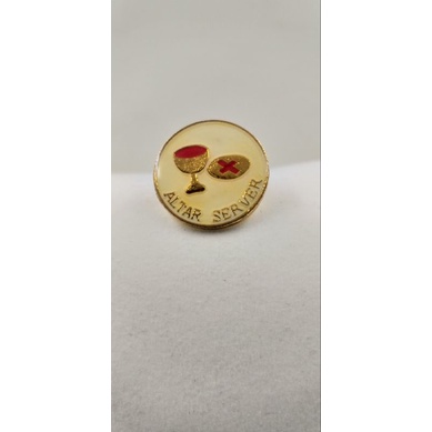Altar Server Pin/ Badge (For Sacristan) | Shopee Philippines