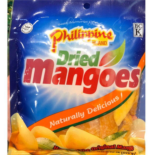 PHILIPPINES DRIED MANGOES 200g | Shopee Philippines