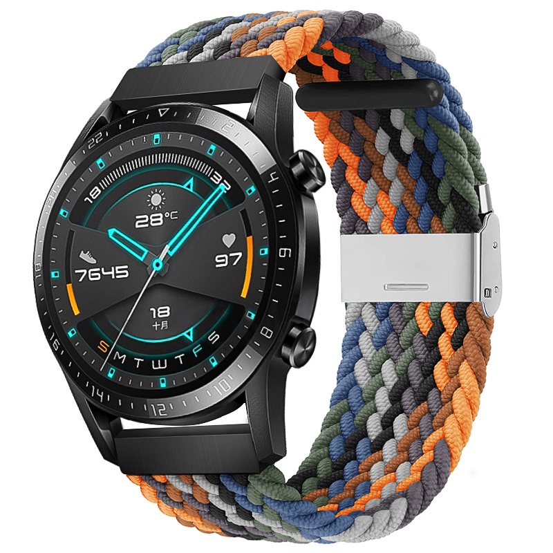 Nylon 20mm 22mm Soft Nylon Band For Garmin Forerunner 255 Strap Garmin ...