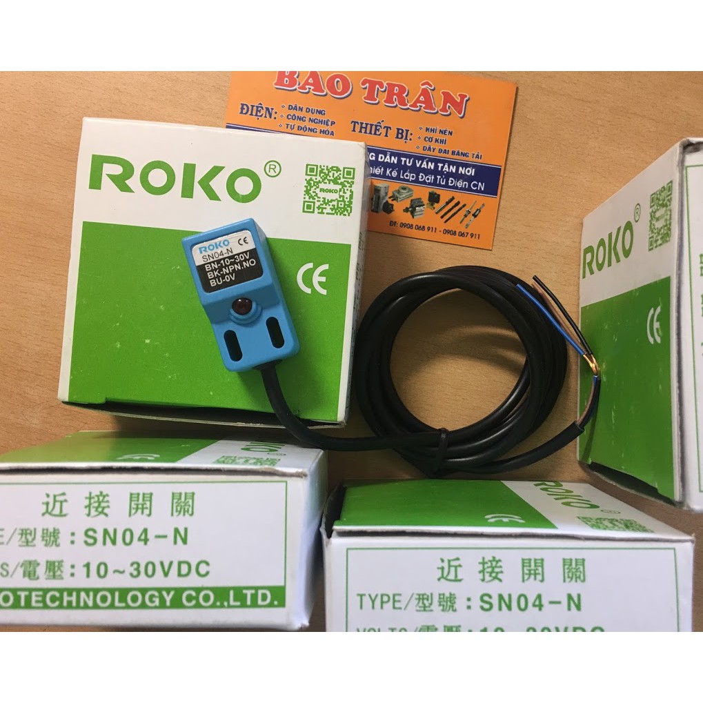 Sn04-n square magnetic sensor SN04-N Roko / RiKo TQ ( NPN - NO ...