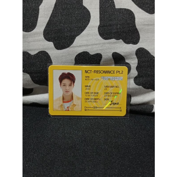 Jeno departure Id card | Shopee Philippines