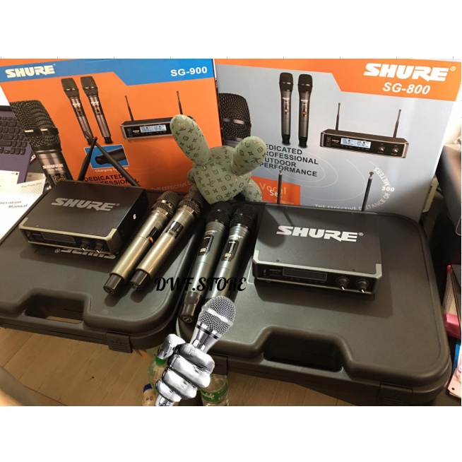 NEW FT STAR/SHURE UHF Wireless SG-800/SG-900/SG-920 Chargeable Digital ...