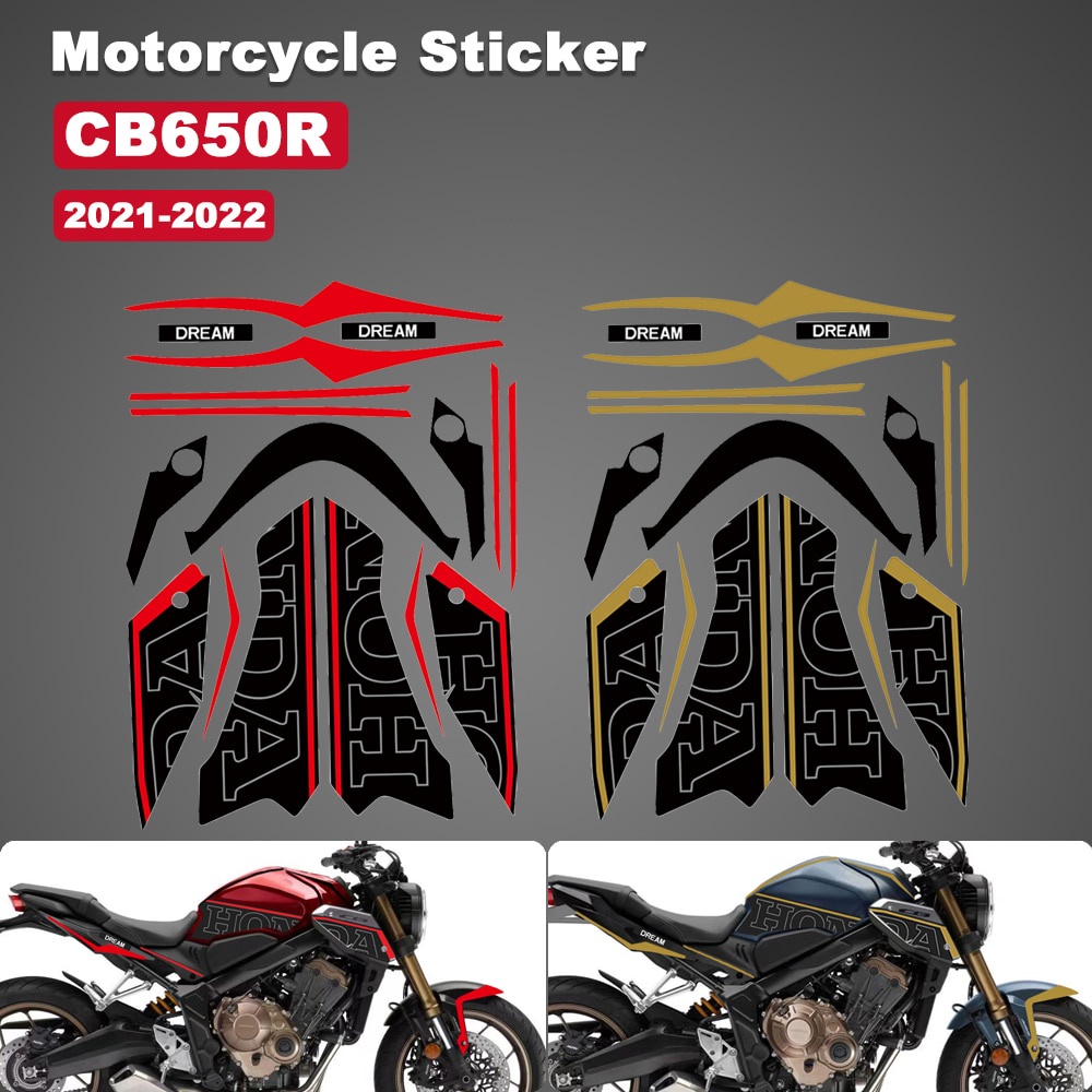 Sticker Waterproof Motorcycle Decals PVC Full Body Stickers Decoration ...