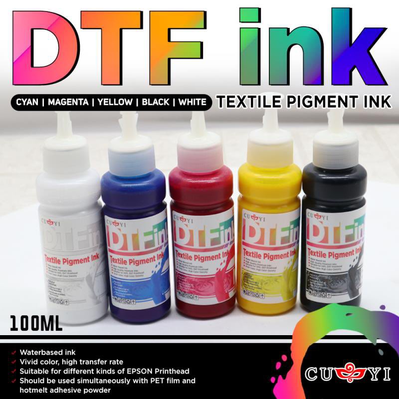 DTF Textile Pigment Ink 100ML( CUYI) | Shopee Philippines