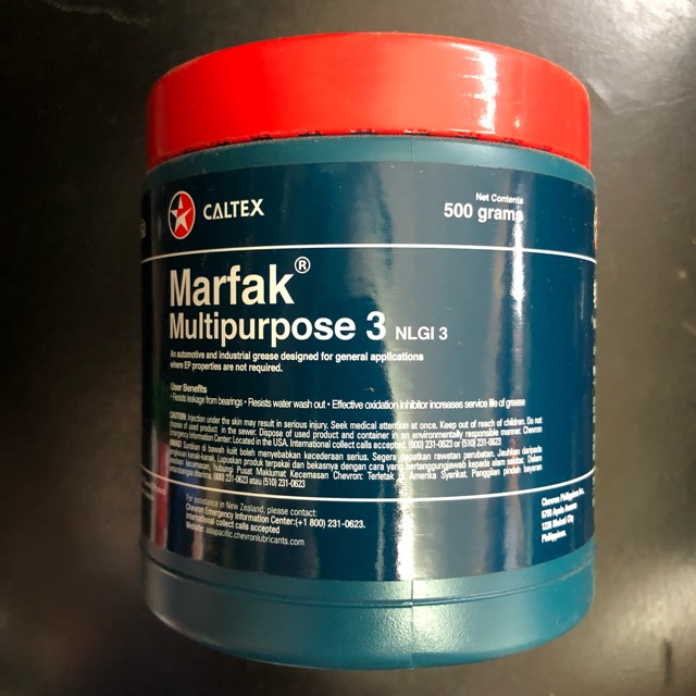 Caltex marfak multipurpose grease 500g | Shopee Philippines