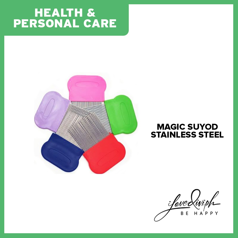 ilovedivi Original Magic Suyod Stainless Steel Head Lice and Eggs Comb ...