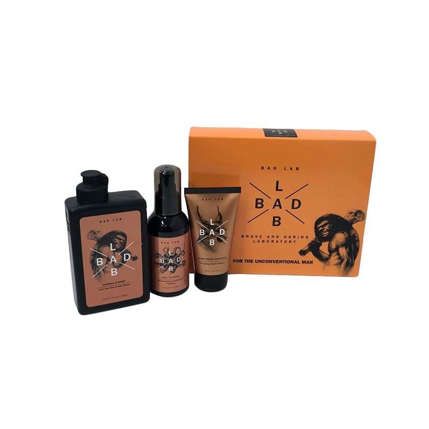 Bad Lab Gift Set B (3 in 1 Cleaner,Face Cleanser,Deo Spray) | Shopee ...