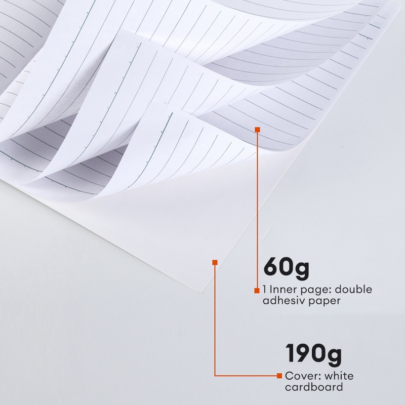 Deli Lexicon Adhesive Bound A5 Notebook 50 /40/30 Sheets 7652/7651/7650 ...