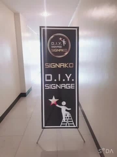 Adjustable X Banner Stand Tarp Standee Tarpaulin Stand Decor Display ...