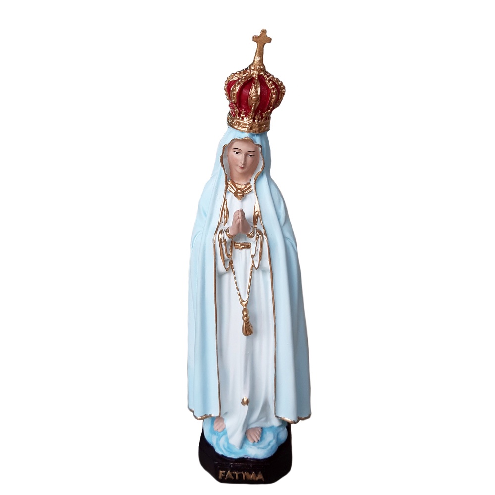 20cm Solid Catholic Spiritual Statue Decoration Display of Our Lady of ...