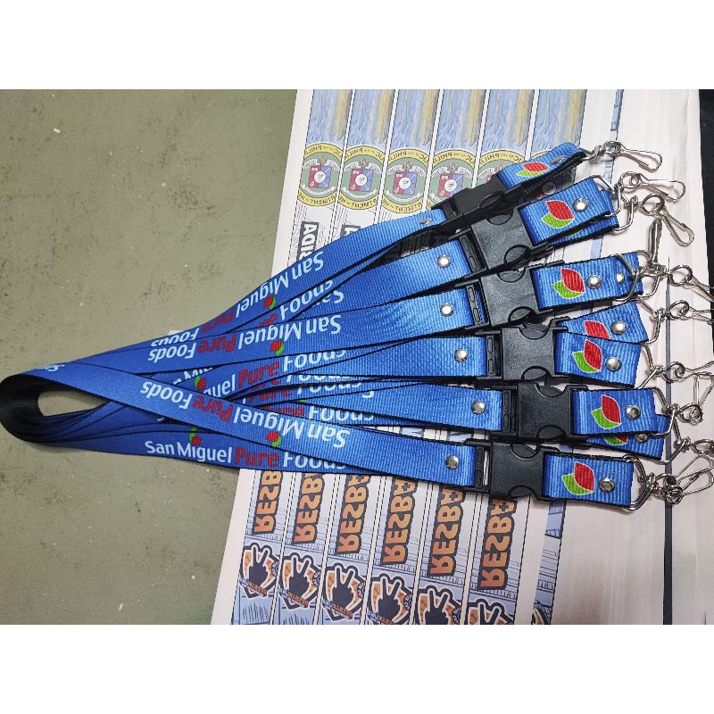 San Miguel Purefoods ID Lace Lanyard ID Sling ID Holder Onhand COD ...
