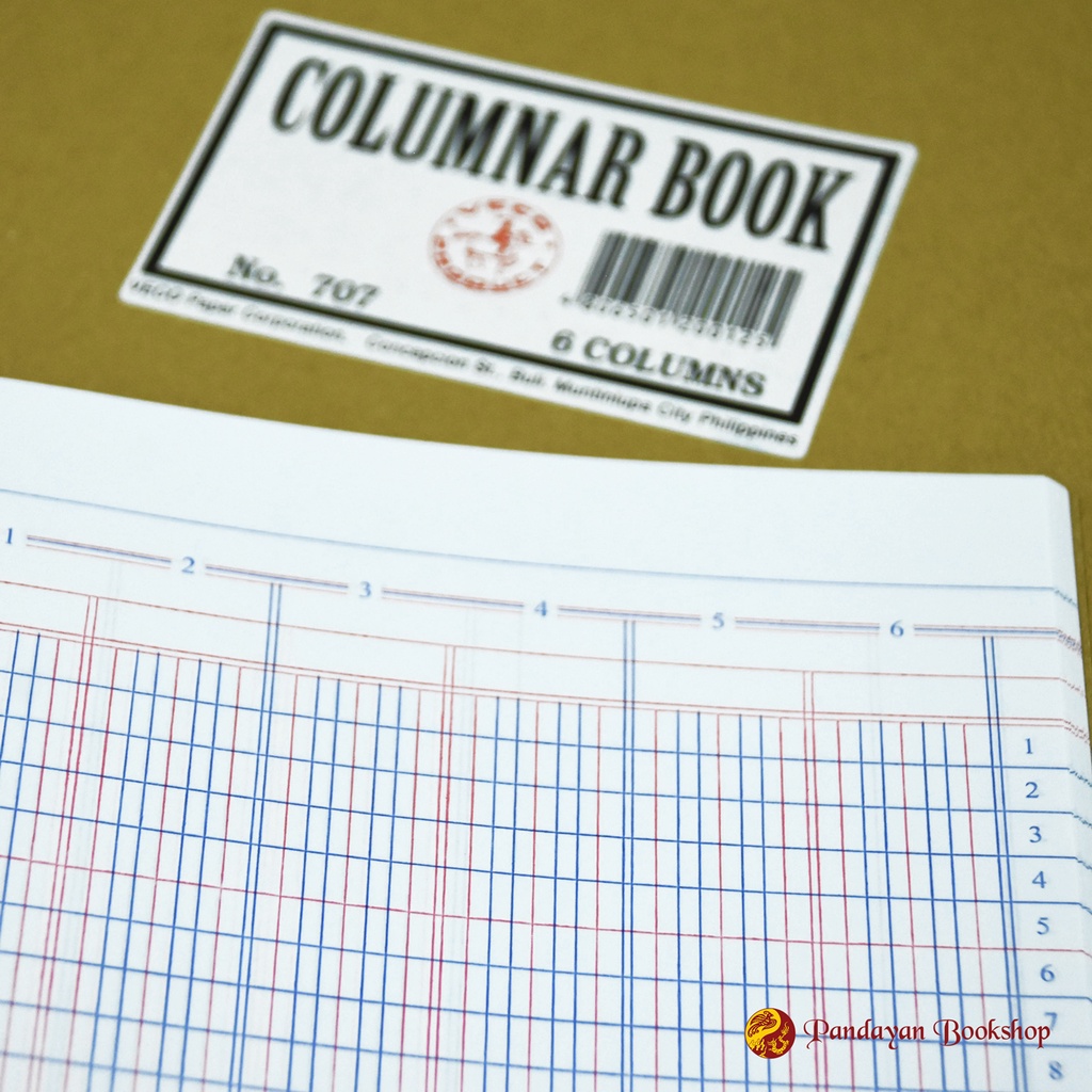 Veco Columnar Book (No. 707/ 727/ 747 3, 4, 5, 6, 8, 10, 12, 14, 20, 24 ...