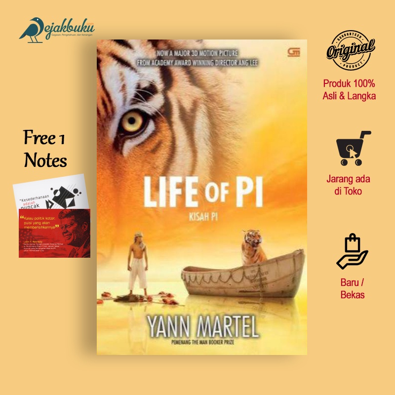 Life of Pi Book - Yann Martel - English | Shopee Philippines