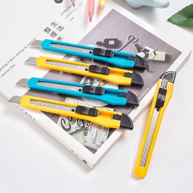 12pcs/order cutter small transparent schoolsupplies | Shopee Philippines