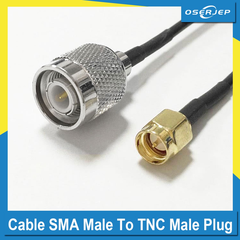 1PCS SMA Male To TNC Male Plug Connector RG174 Cable Adapter 20CM | Shopee Philippines