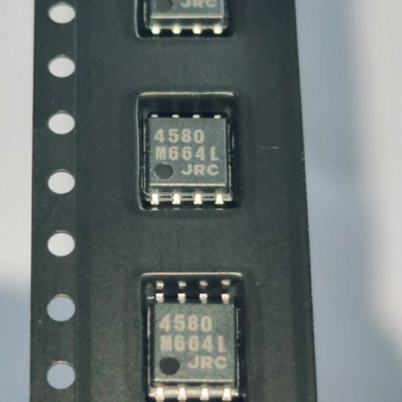 Jrc4580 smd/IC DUAL OP AMP LOW NOISE jrc4580 SOP8/jrc4580 smd | Shopee Philippines