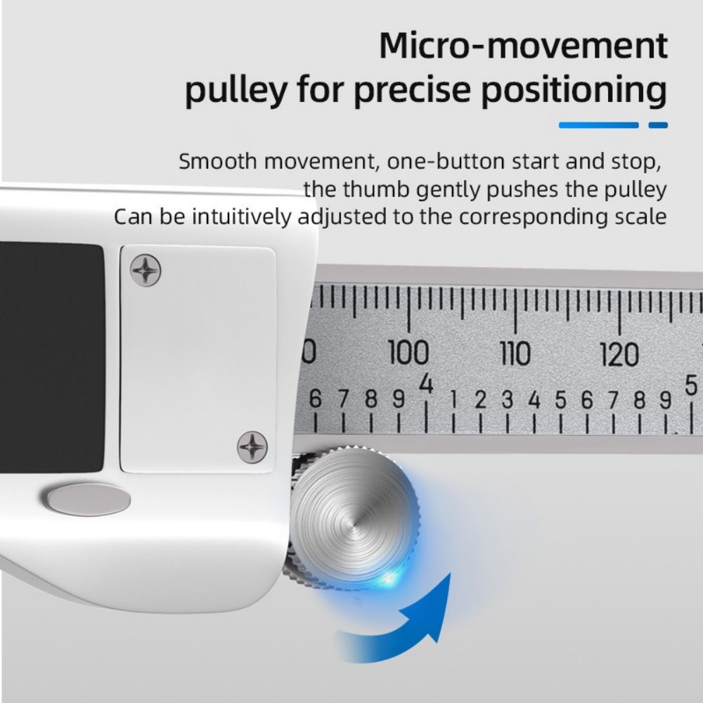 Deli 0-150mm LCD Digital Steel Vernier Caliper Slide Caliper Vernier ...