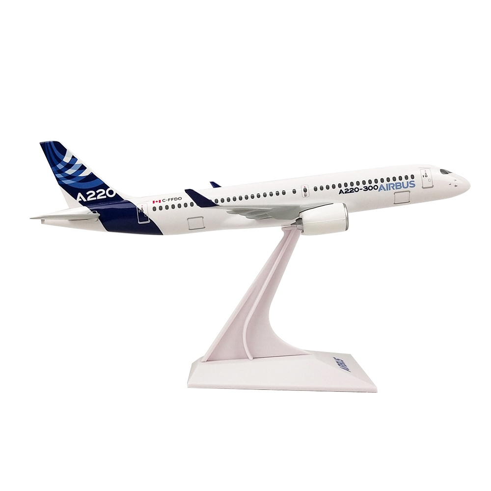 AIRBUS A220-300 1/200 Scale Aircraft Model Airline Airways Plastic ...