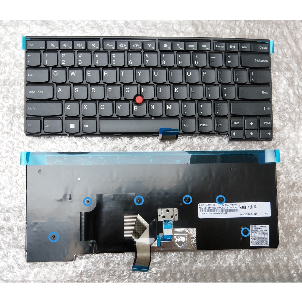 Laptop Keyboard Replace for lenovo IBM ThinkPad E431 E440 T440 T440P ...