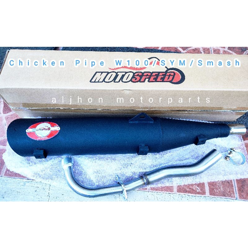 Muffler Pipe Chicken Pipe Wave 100 / SYM / Smash / Raider J TRC Brand ...