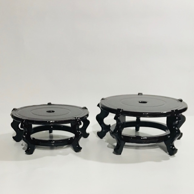 Oriental Style Wooden Vase Stand D19cm. & D22.5cm. | Shopee Philippines