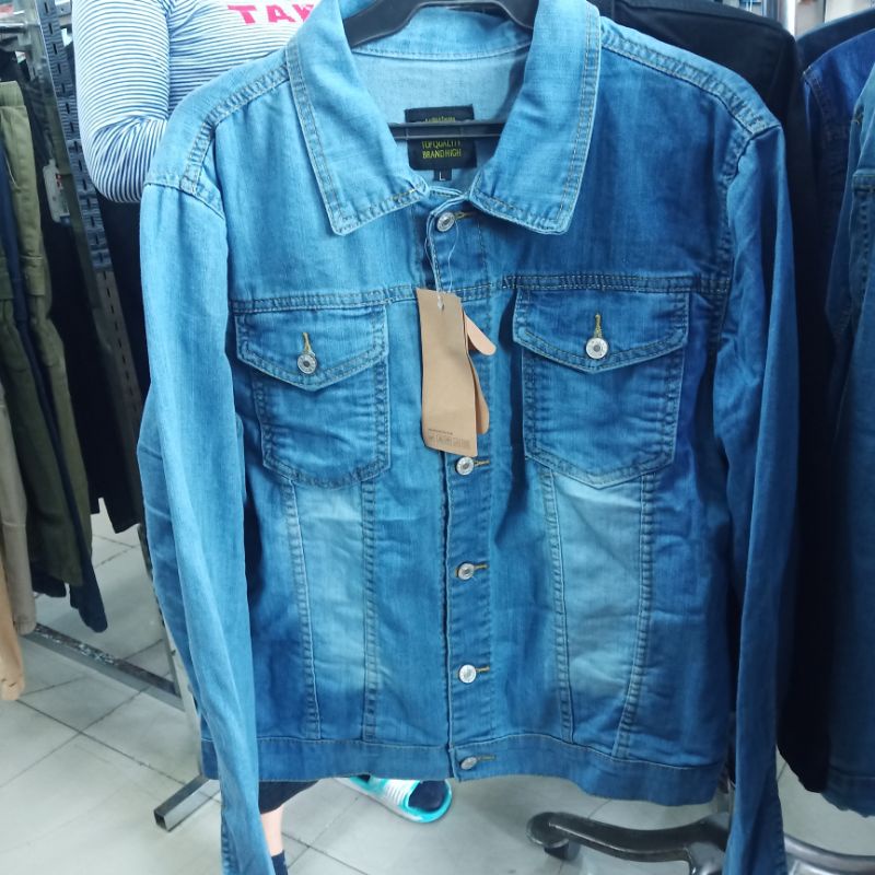 Maong jacket for mens | Shopee Philippines