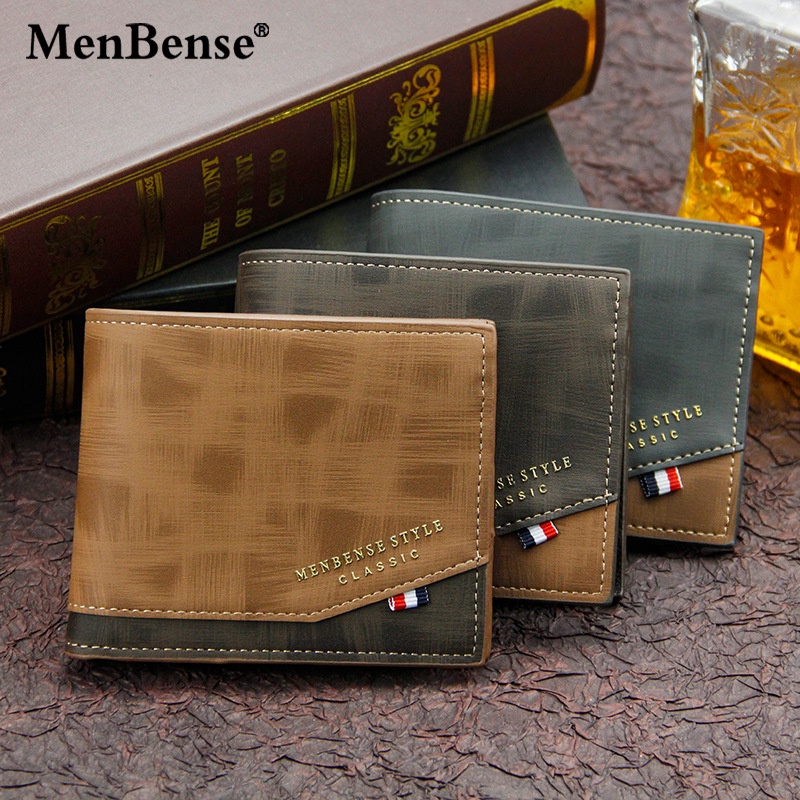 Top Quality PU Leather High Capacity Men's Wallet Gift D3301 MenBense ...