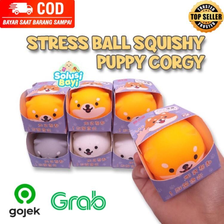 Kids Toys Anti Stress Ball Squishy Squeeze Dog Corgy Puppy/Kids Toys ...