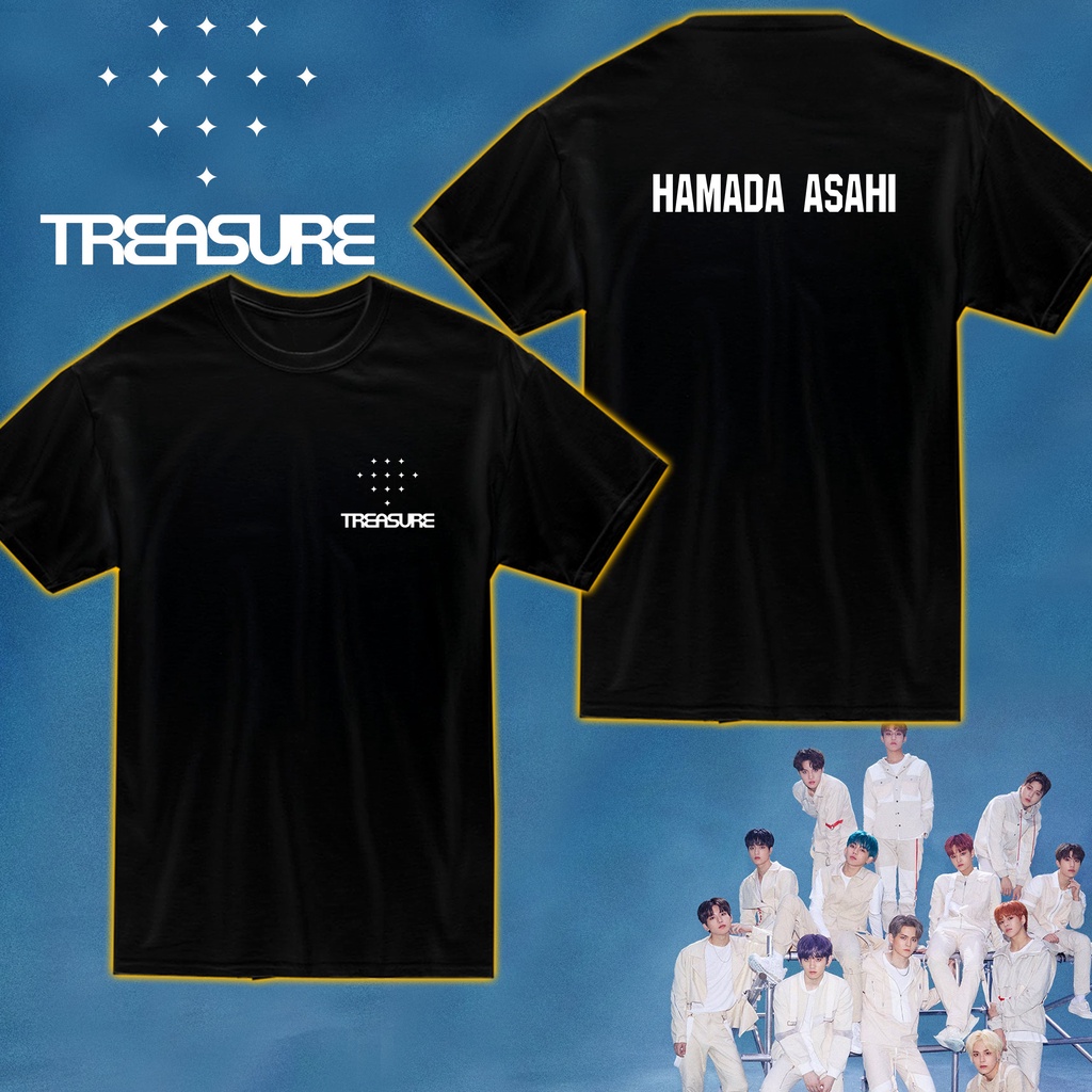 SMALL Treasure Names T-Shirt / Treasure Merch / Treasure Jersey Shirt ...