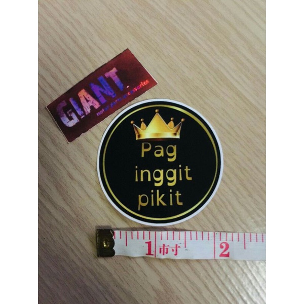 Pag inggit pikit waterproof laminated glossy(PLZ READ THE DESCRIPTION) | Shopee Philippines