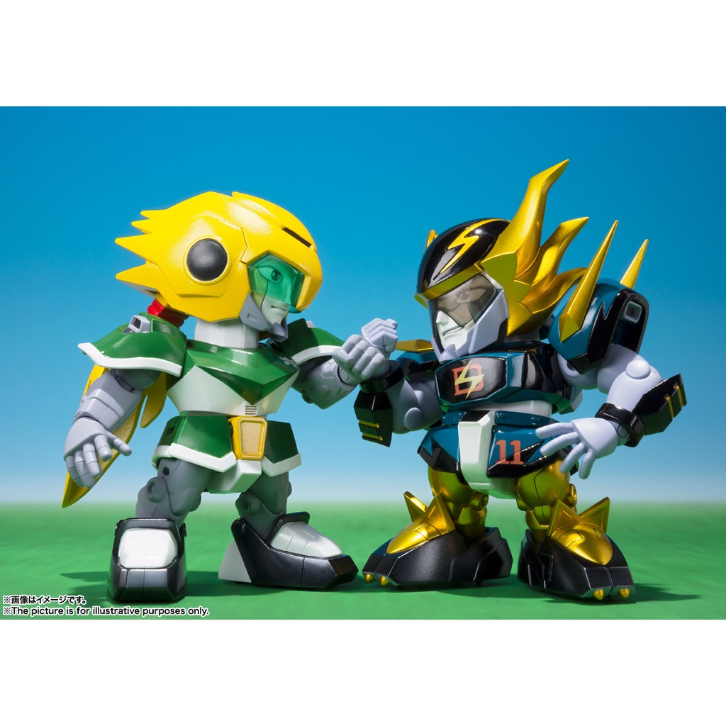 (BANDAI) Chogokin - Iron Leaguer - Mach Windy & Gold Foot | Shopee ...