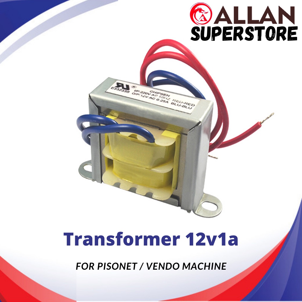 Allan Superstore Transformer 220v - 12v Dc 1a 12v1a Vendo Machine ... Allan Superstore Transformer 220v - 12v Dc 1a 12v1a Vendo Machine ...