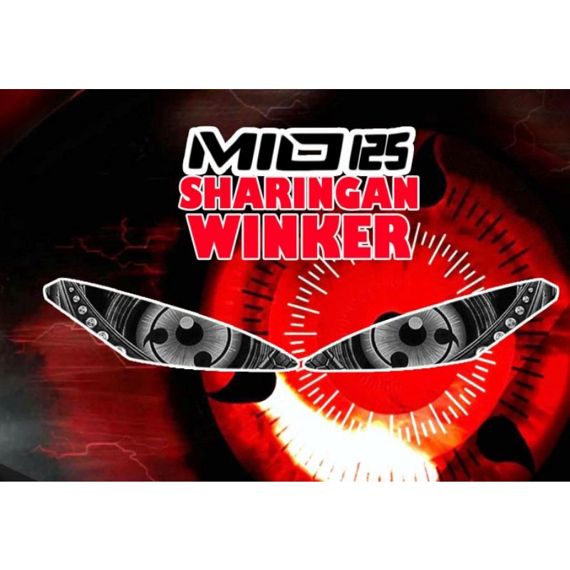 Sharingan Core Eye winker for Mio i 125/ Yamaha Mio i 125 Eye winker ...