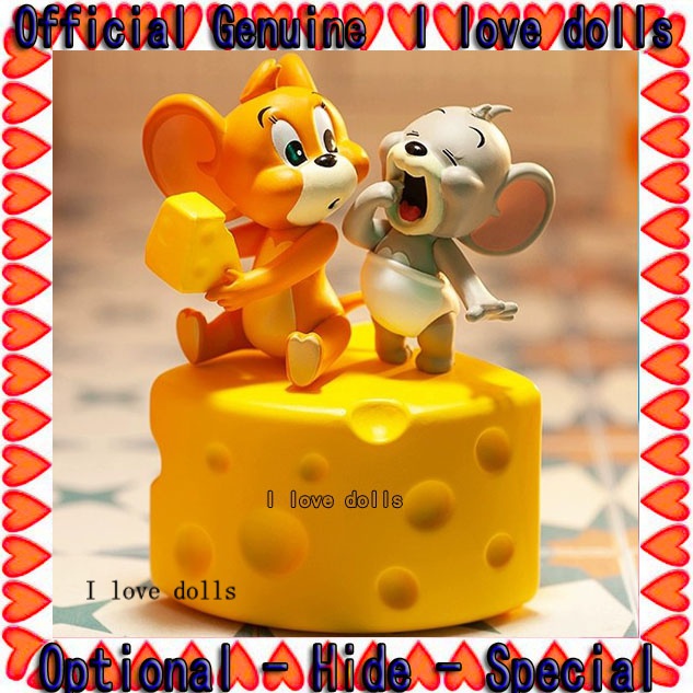 [Genuine] Tom and Jerry I Love Cheese Series Blind Box Doll Cute ...
