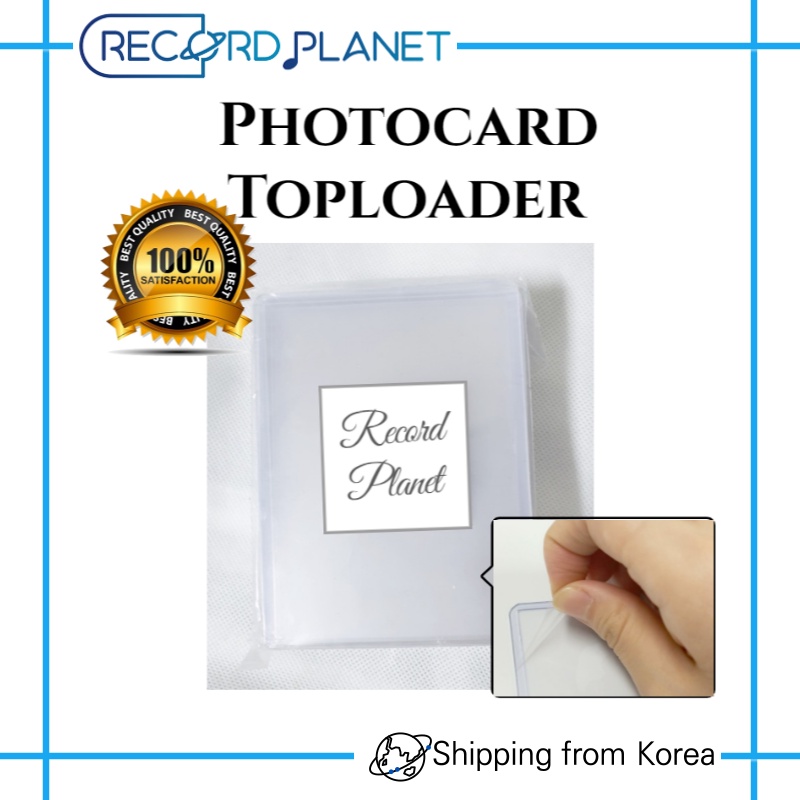 KPOP PHOTOCARD TOP LOADER Transparent | Shopee Philippines